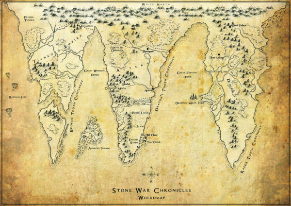 How to create a Fantasy World (map) – Stone War Chronicles